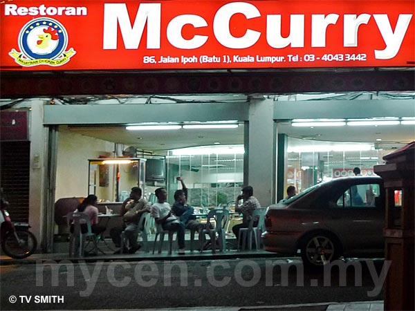 MALAYSIA CENTRAL: Directions: McCurry Restaurant with Location Map